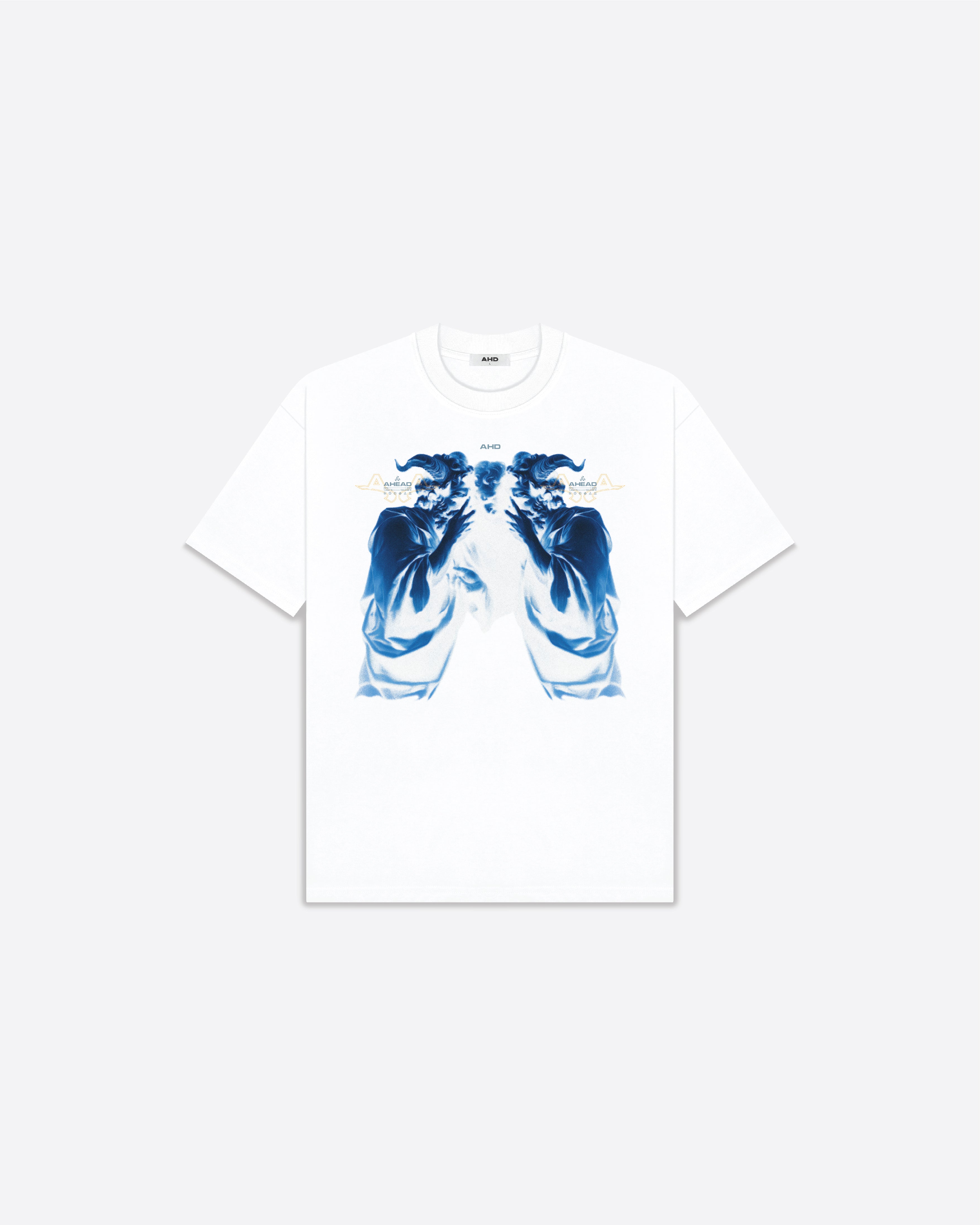 ECHO HEAVYWEIGHT T-SHIRT WHITE – AHEAD CO