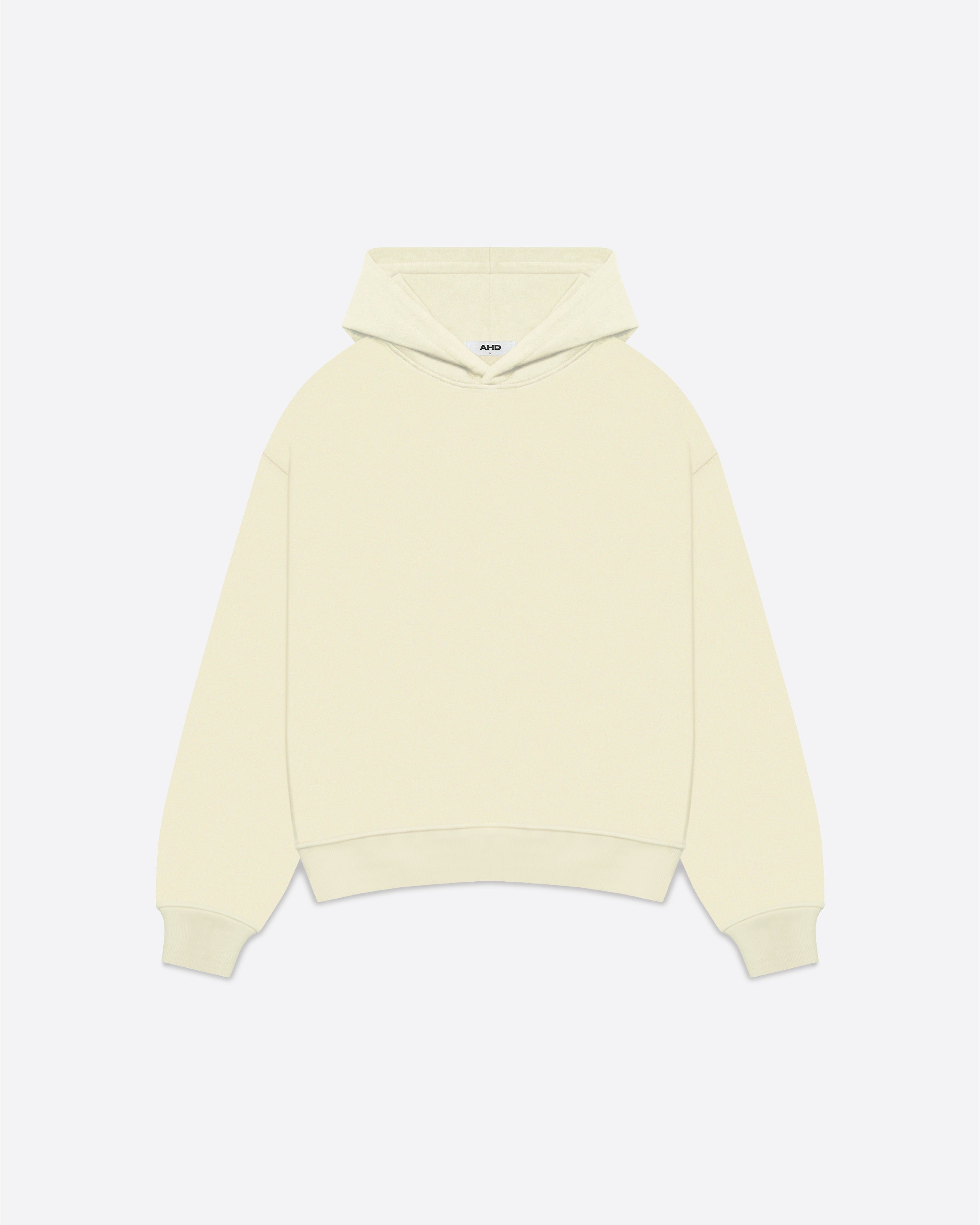 PREMIUM BEIGE HEAVYWEIGHT HOODIE – AHEAD CO